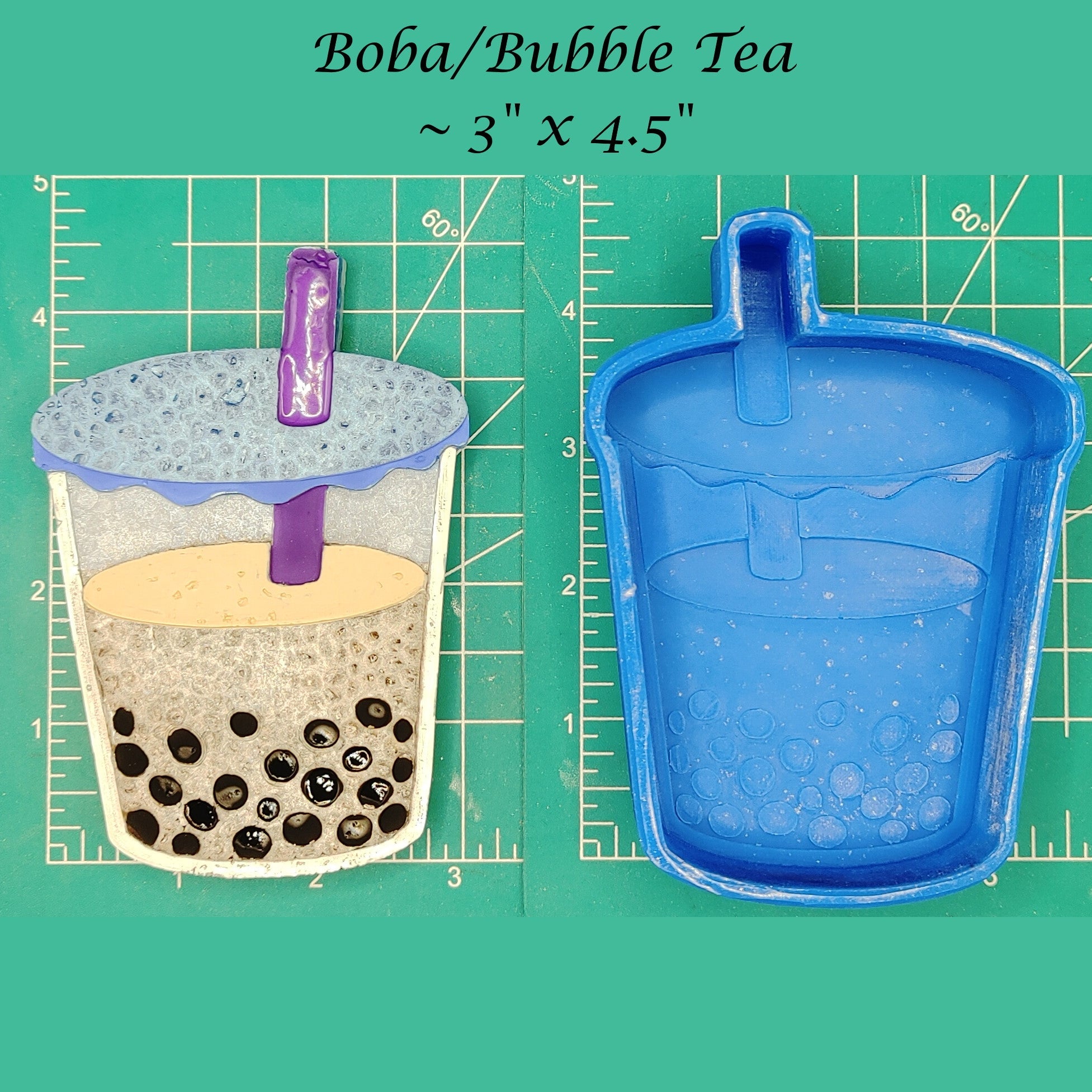Boba or Bubble Tea - Silicone Freshie Mold – Cozy Leopard Boutique