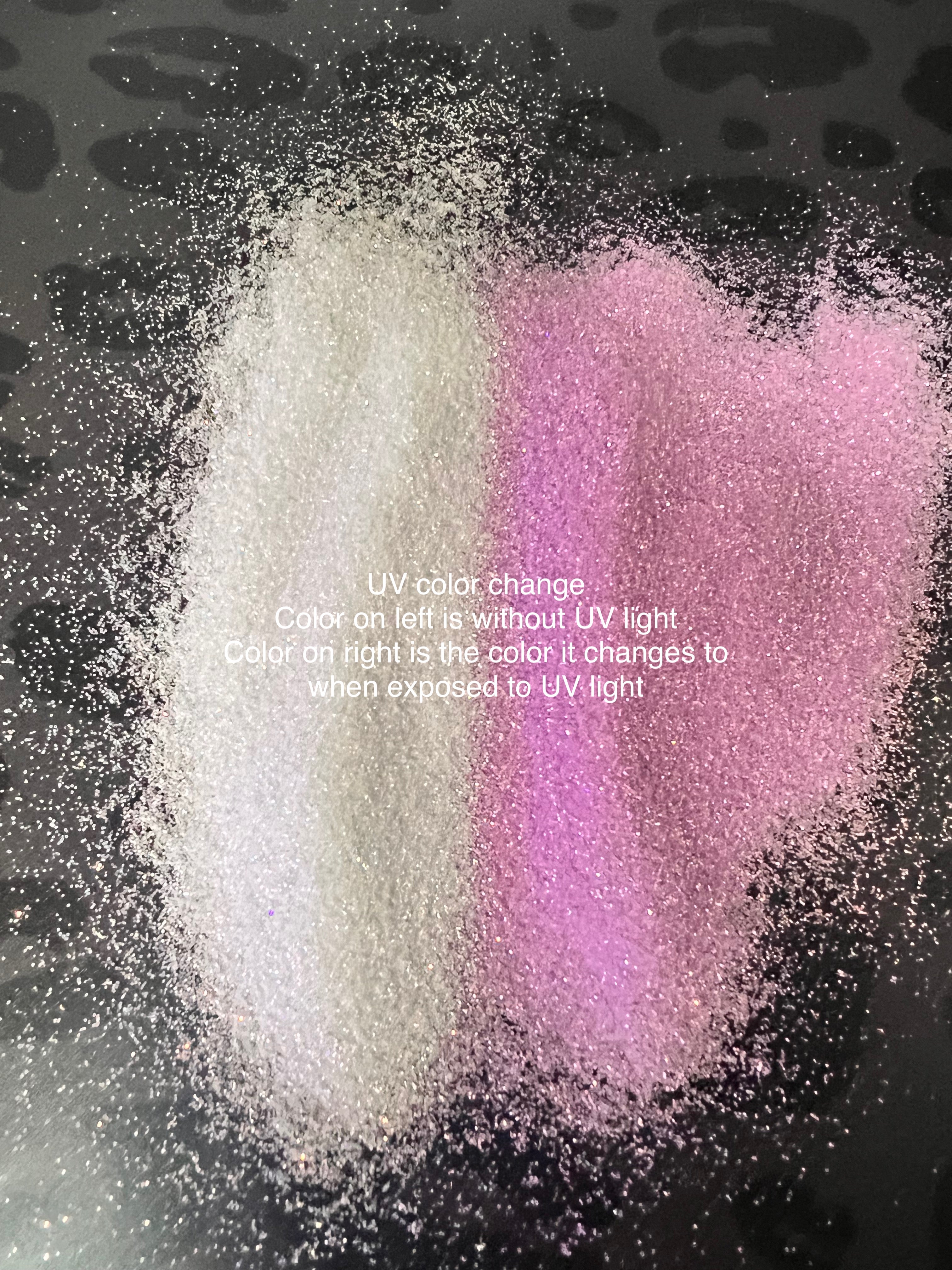 Stargazer Ultra Fine UV Color Change Glitter – Cozy Leopard Boutique