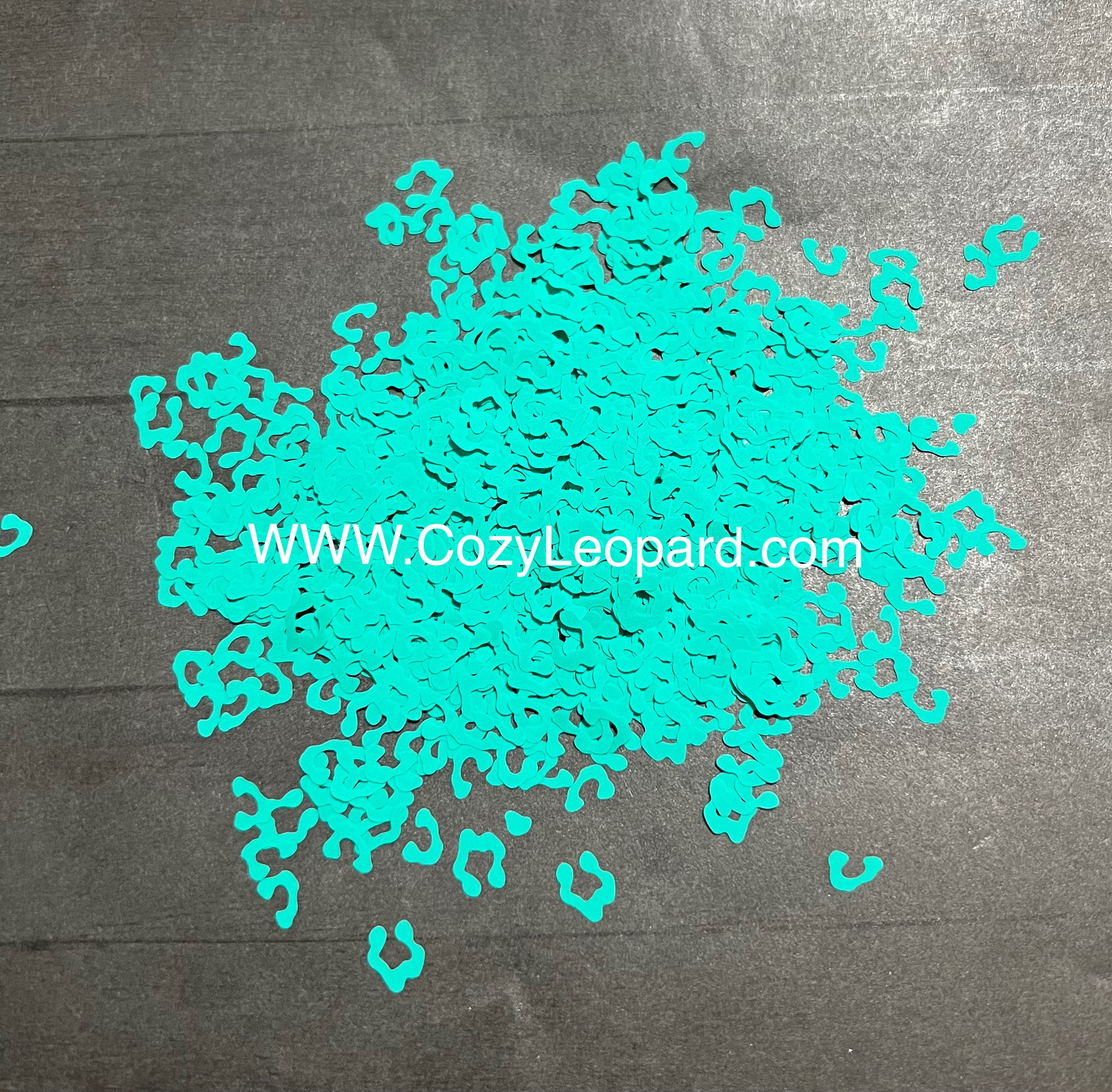 Cozy Leopard Custom Tiffani Matte Leopard Mix Glitter – Cozy Leopard ...