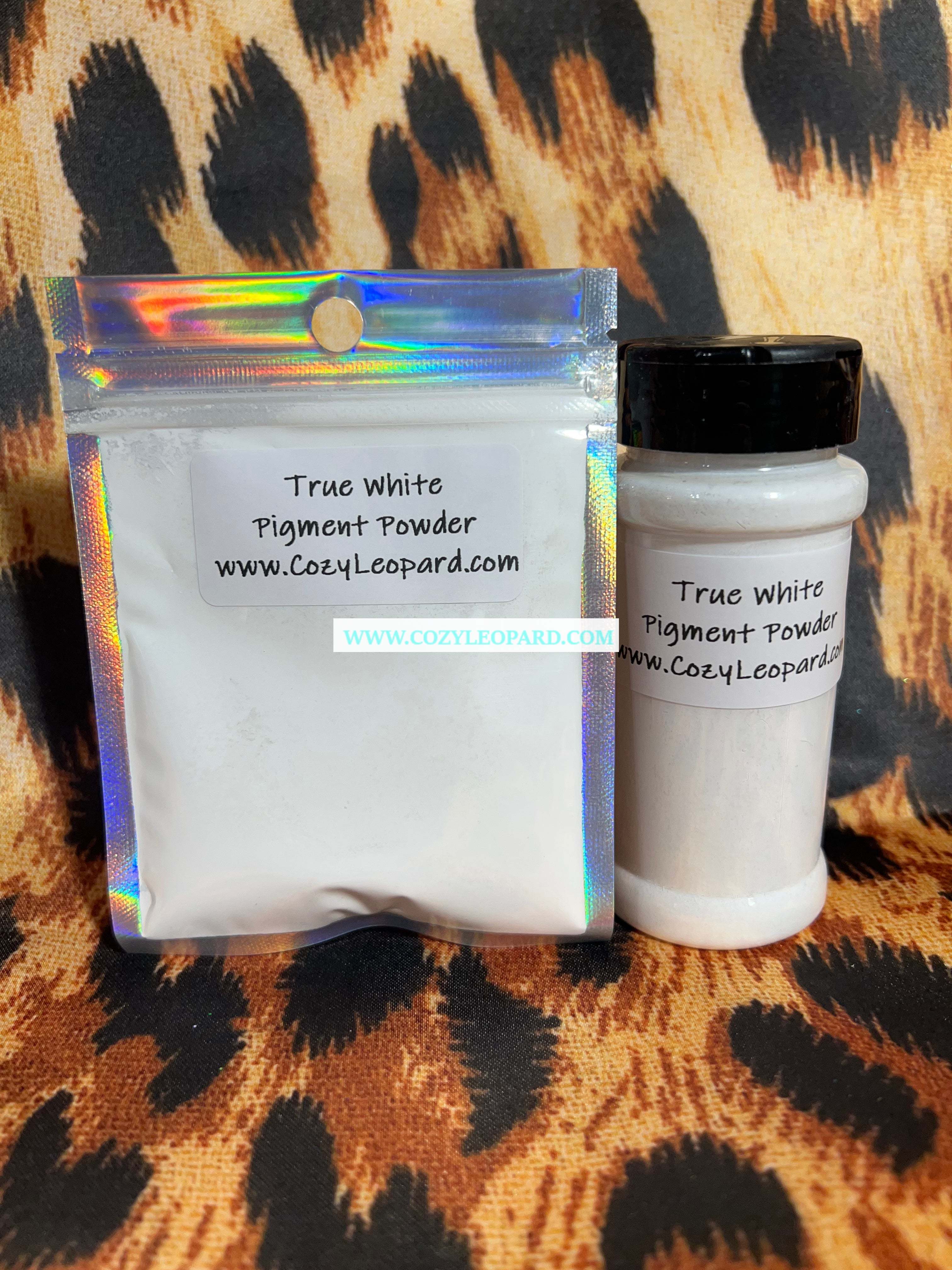 True White Pigment Powder – Cozy Leopard Boutique