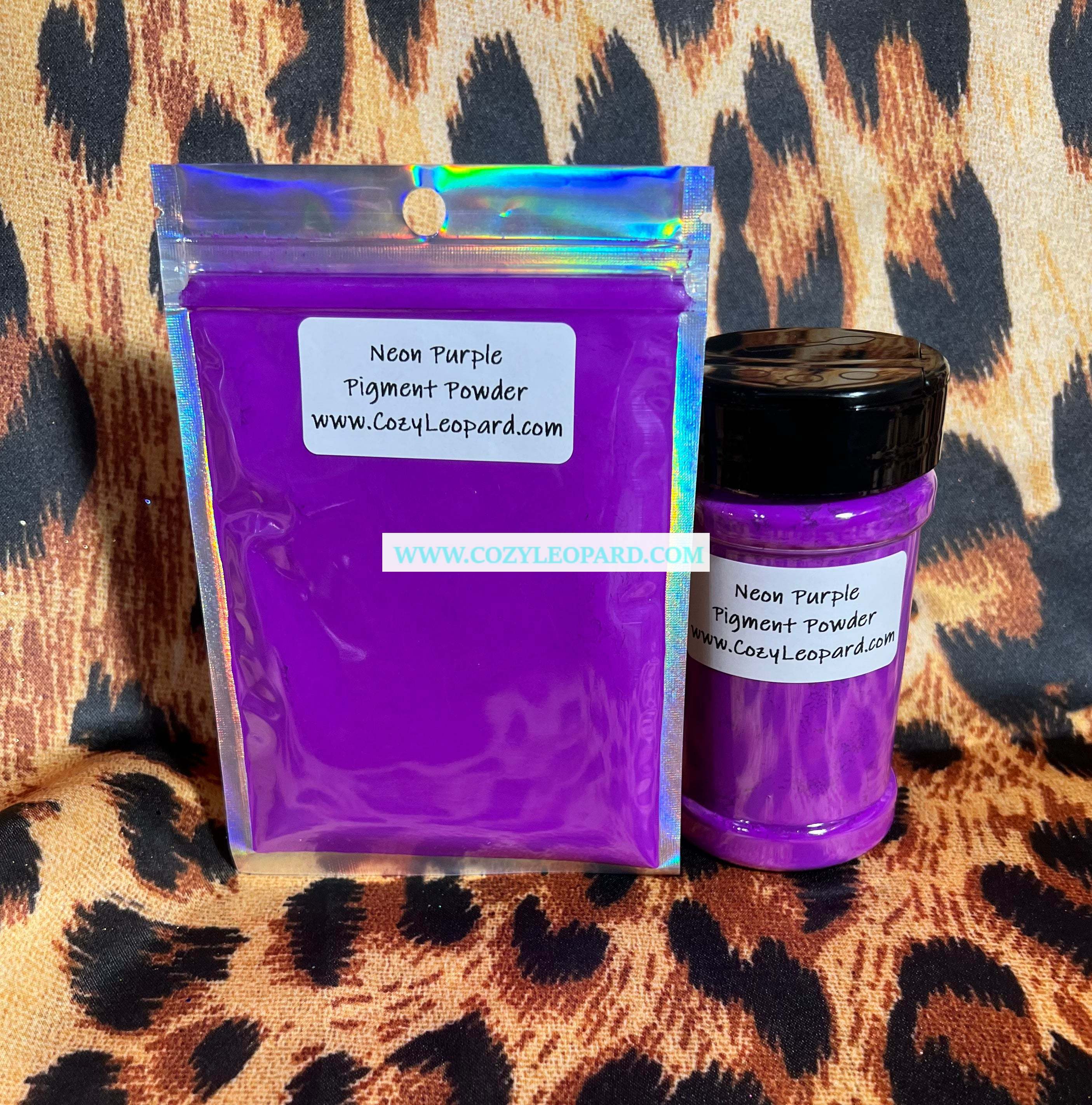 Neon Purple Pigment Powder – Cozy Leopard Boutique